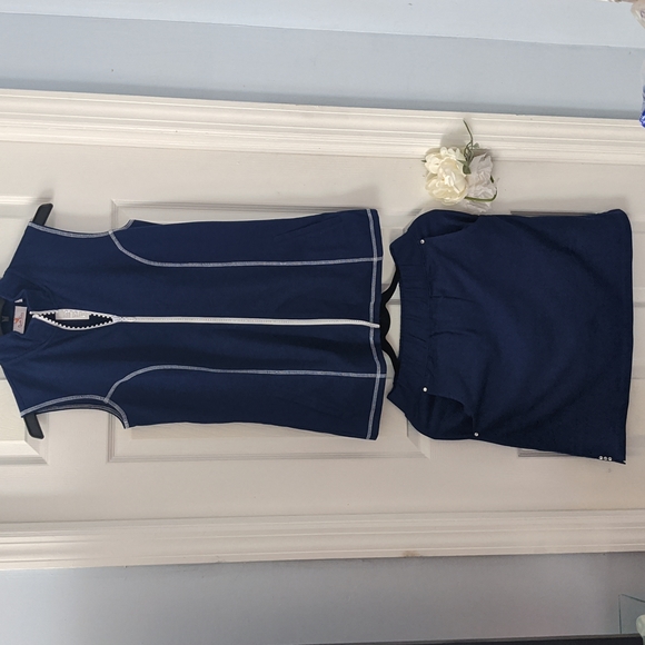 Quacker Factory | Shorts | Outfit Short Skirt And Blouse | Poshmark